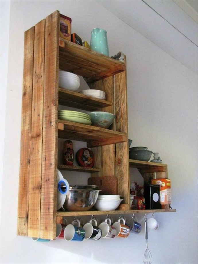 Pallet Shelf Ideas for Kitchen | Pallet Ideas Pallet Shelf Ideas for Kitchen | Pallet Ideas